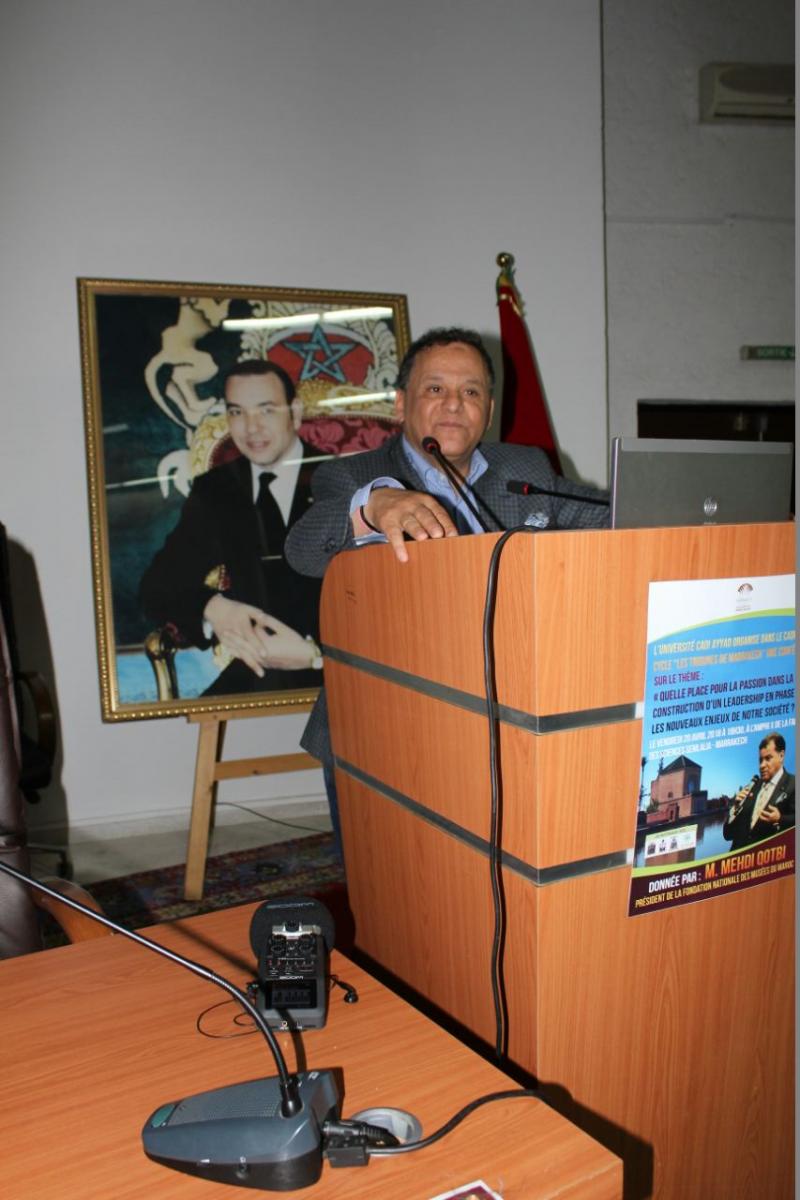 Monsieur Mehdi QOTBI, Président de la Fondation Nationale des Musées du ...