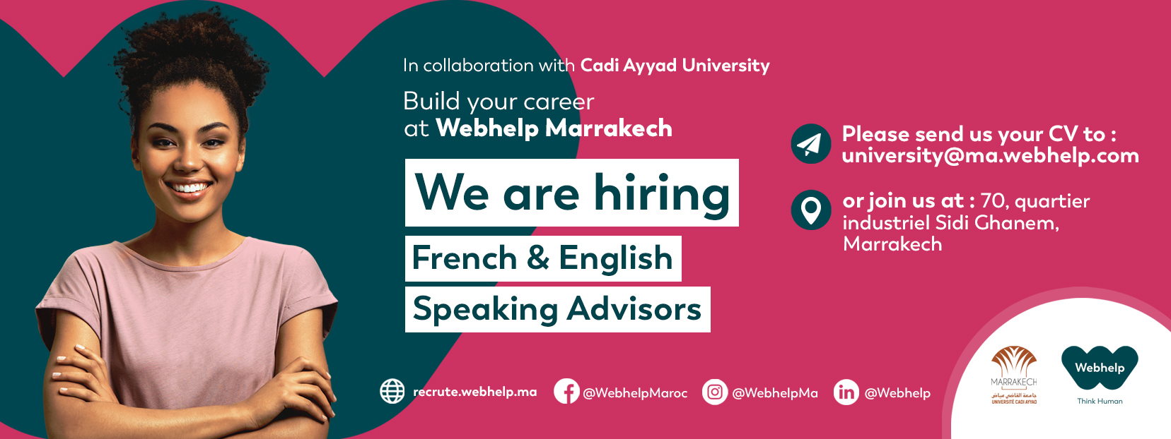 Webhelp Marrakech: Recruitment campaign