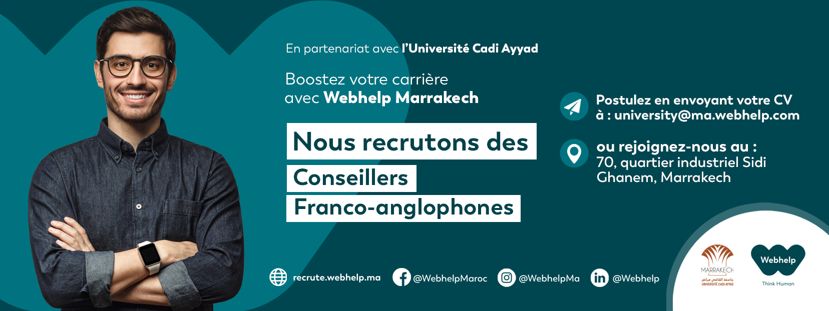 Webhelp Marrakech: Compagne de Recrutement